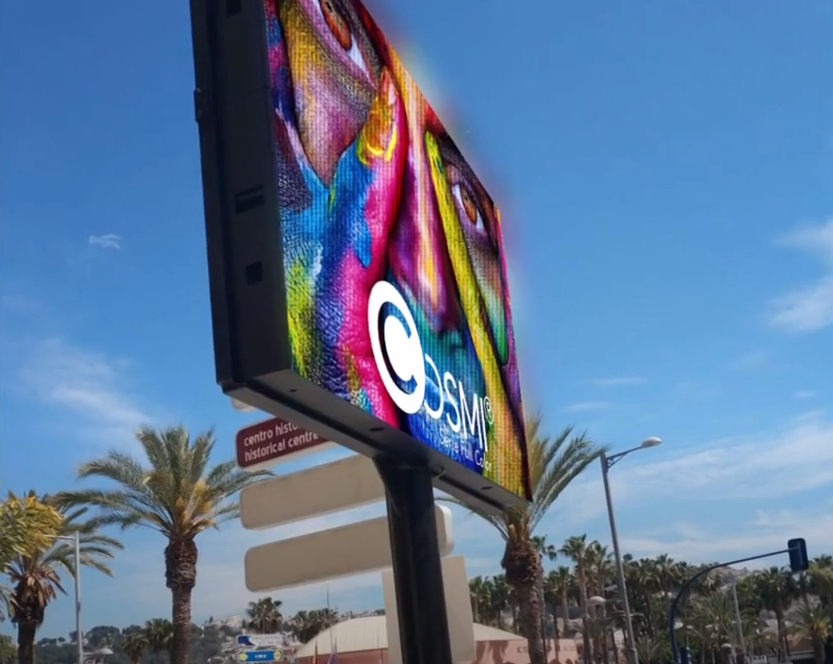 Écran LED Full Color P5 EXTÉRIEUR - AGR Display COSMI France ...